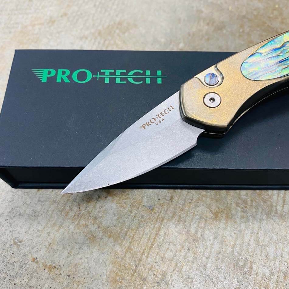 ProTech 2022 Sprint Custom 2" Titanium Frame with Bronze Anodize ...