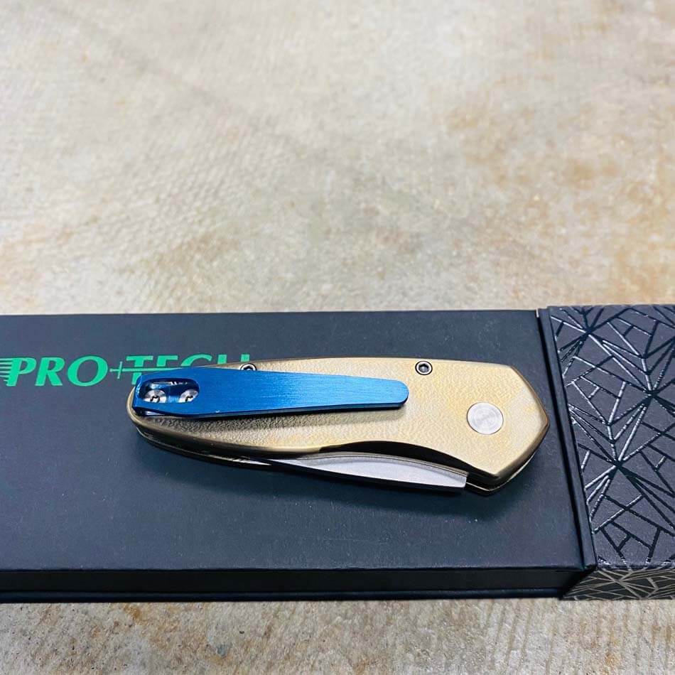 ProTech 2022 Sprint Custom 2" Titanium Frame with Bronze Anodize ...
