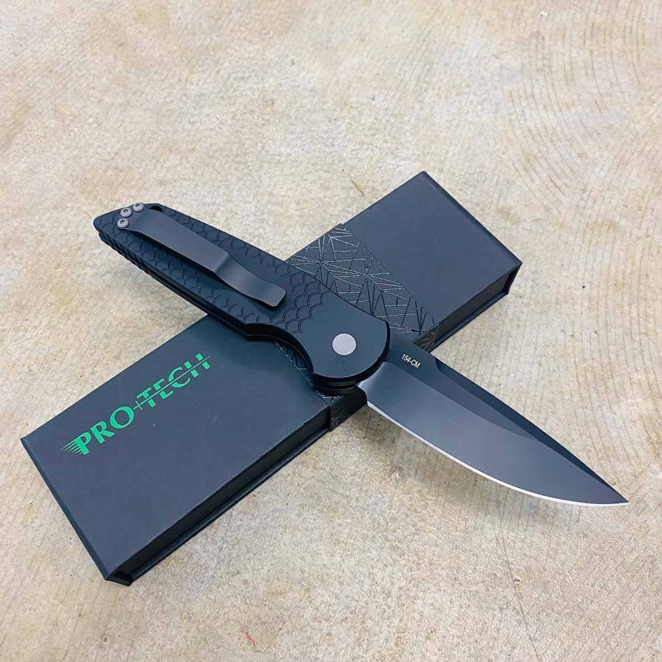 PROTECH TR-3 X1 M Black 154CM 3.5" Blade Tactical Response 3 Black ...
