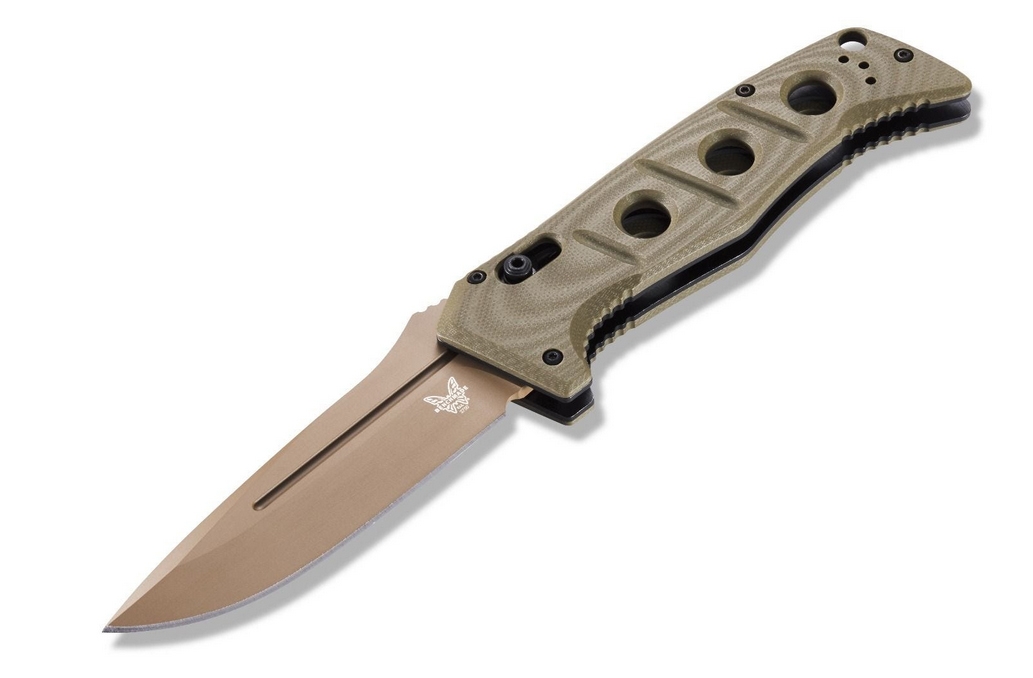 Benchmade 2750FE-2 Shane Sibert AUTO Adamas Folding Knife 3.78" CruWear ...