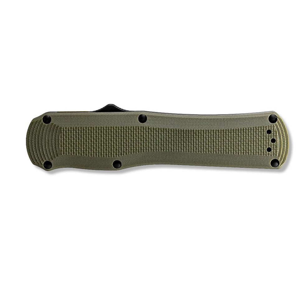 Benchmade 3400BK-1 Autocrat AUTO OTF 3.71" Black DLC Coated Finish ...