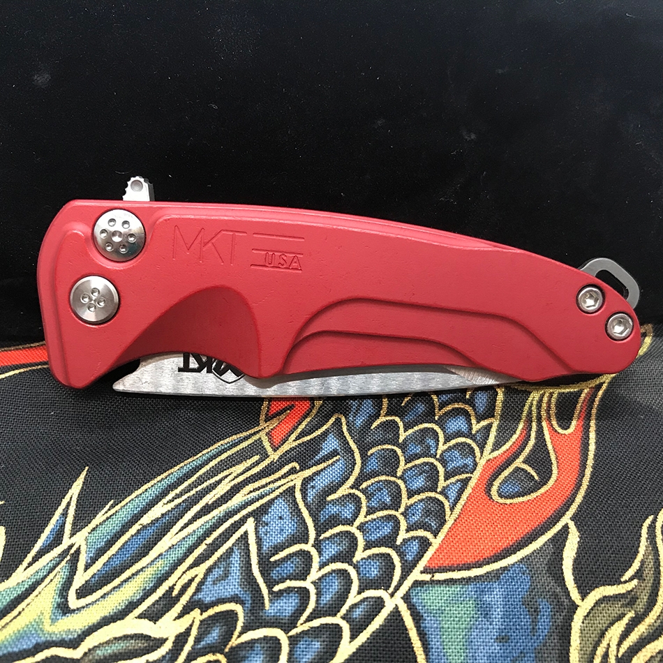 Medford Smooth Criminal Crimson Red S35VN Blade 3" Folding Knife Serial ...