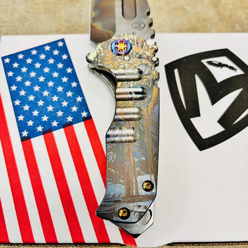 Medford Praetorian Genesis T S45VN Vulcan 3.3" Drop Point Halloween ...