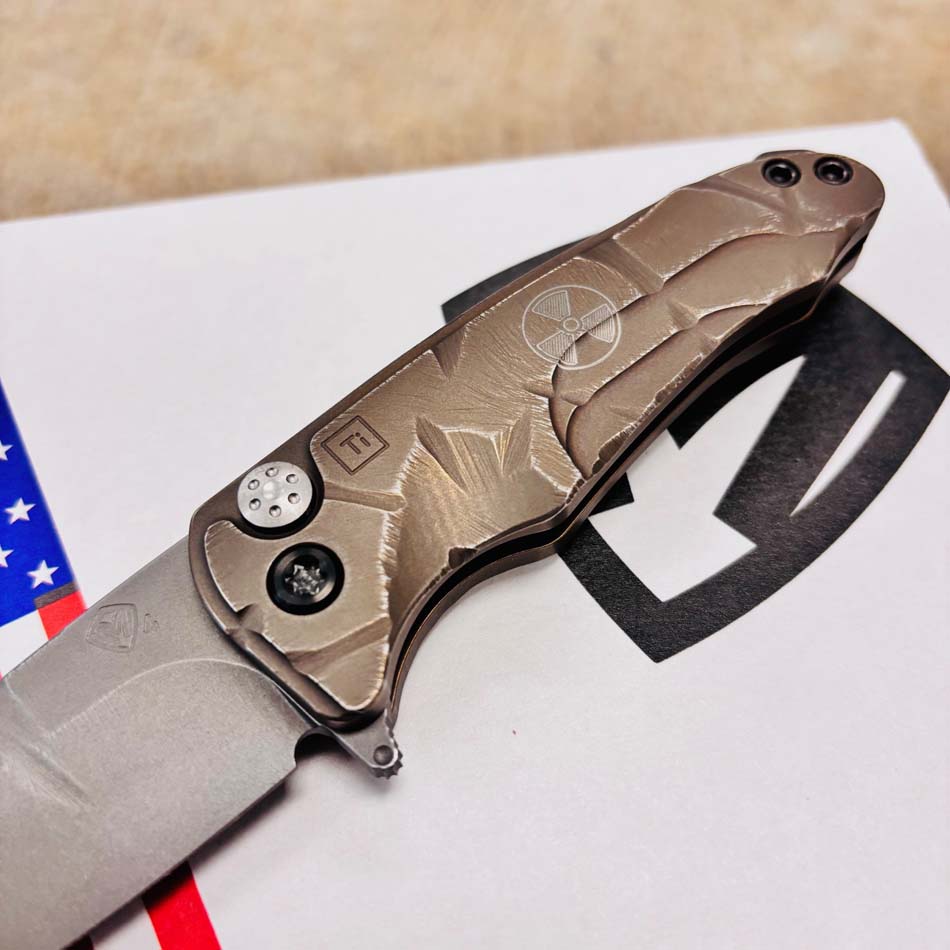 Medford Smooth Criminal Ti S45VN 3" Acid Distressed Fallout Blade ...