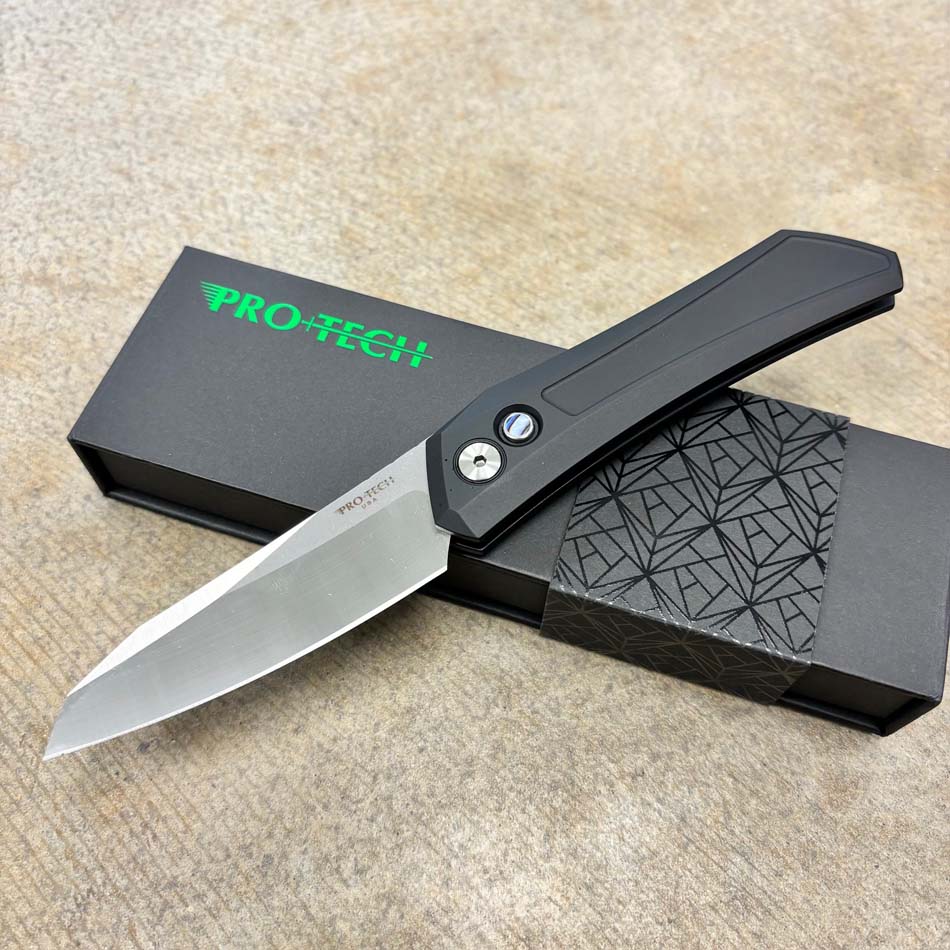 Protech Oligarch Dmitry Sinkevick Design Solid Black Aluminum Handles ...