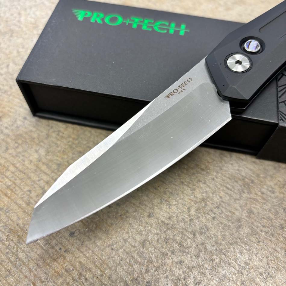 Protech Oligarch Dmitry Sinkevick Design Solid Black Aluminum Handles ...
